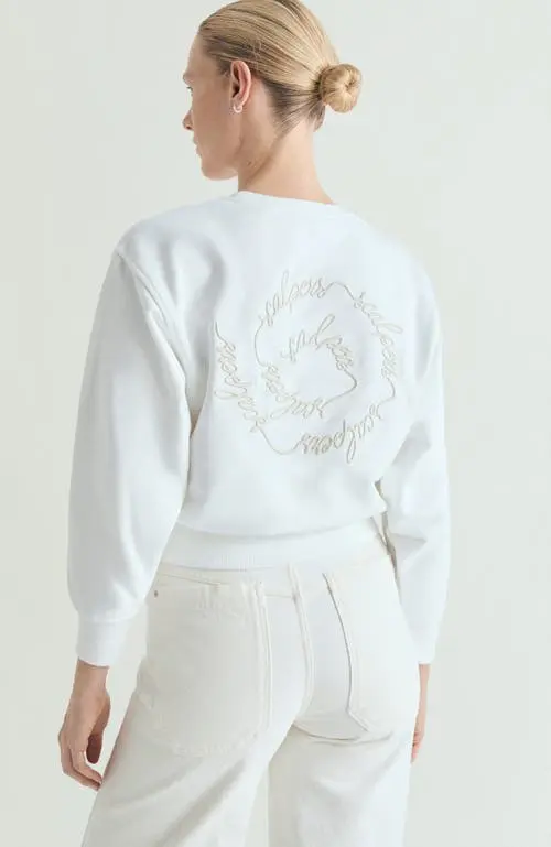 SCALPERS Sweatshirt With Embroidered Details