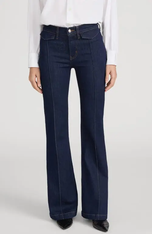 FRAME The Icon Flare Leg Jeans - Rinse