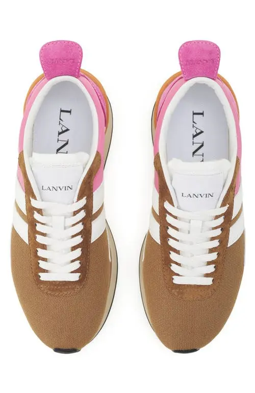 LANVIN Bumpr Sneakers In Nylon And Mesh