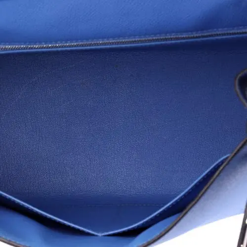 Hermès Kelly Handbag Epsom With Palladium Hardware 28