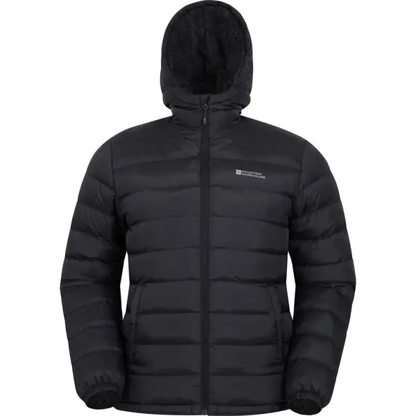 Mountain Warehouse Seasons Faux Fur Lined Padded Jacket - Black