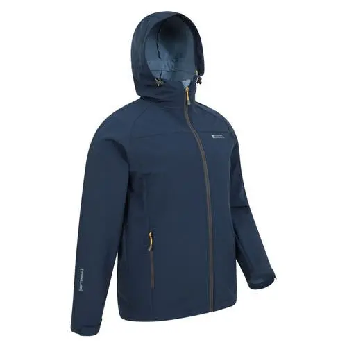 Mountain Warehouse Exodus Waterproof Soft Shell Jacket - Blue