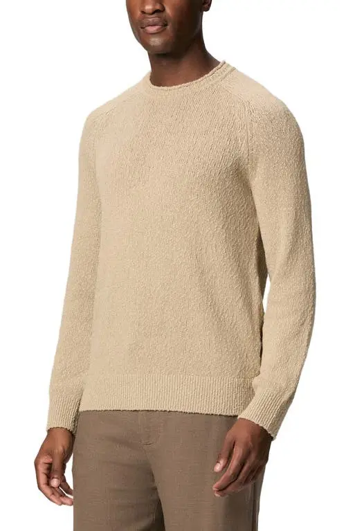 Paige Banuelo Bouclé Cotton Crewneck Sweater
