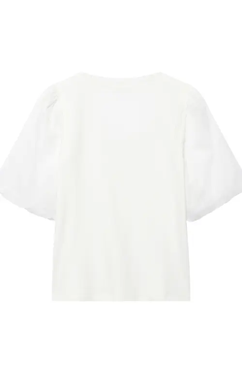 Mint Velvet Cotton Puff Sleeve Top