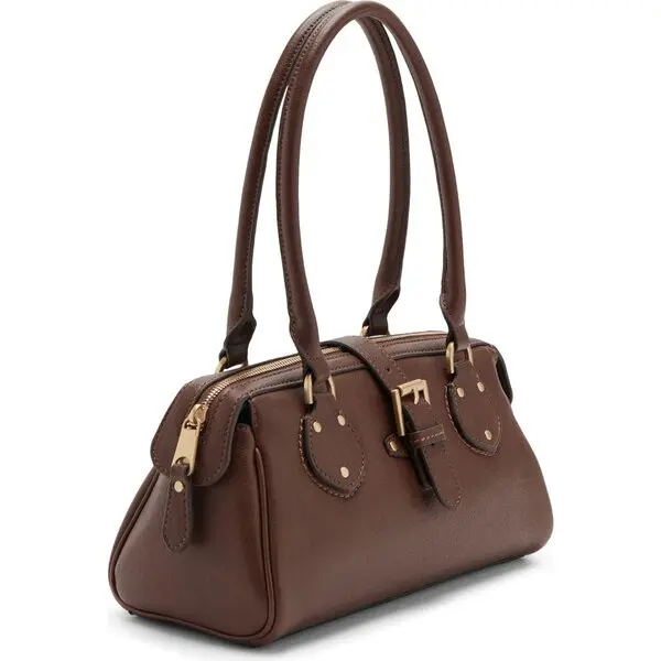 Mango Balboa Faux Leather Shoulder Bag