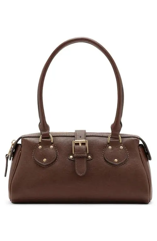 Mango Balboa Faux Leather Shoulder Bag