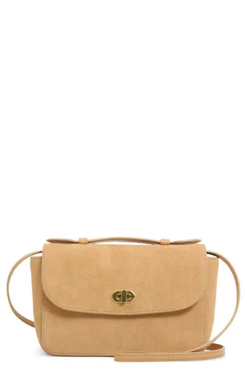Clare V. Kathryn Suede Shoulder Bag