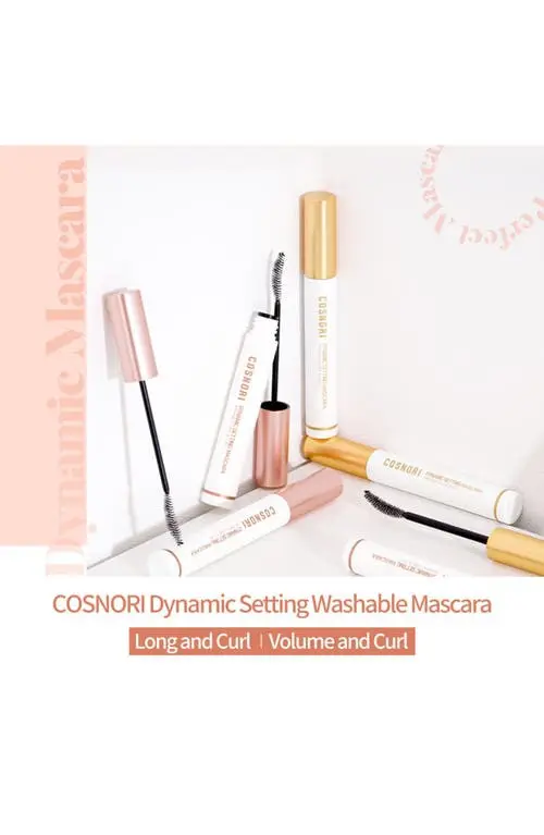 COSNORI Dynamic Setting Washable Volume & Curl Mascara