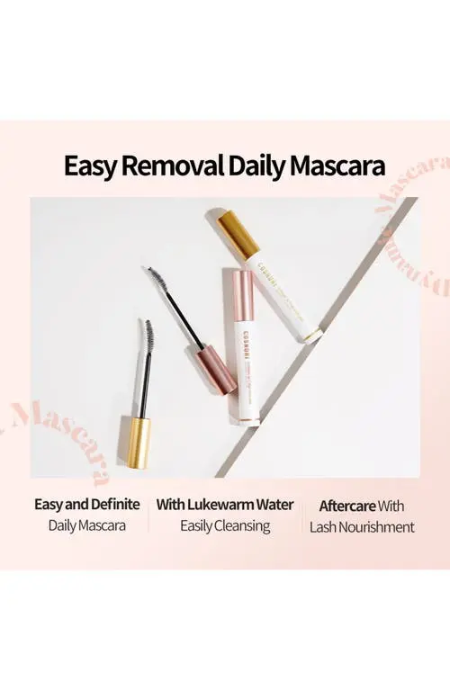 COSNORI Dynamic Setting Washable Volume & Curl Mascara