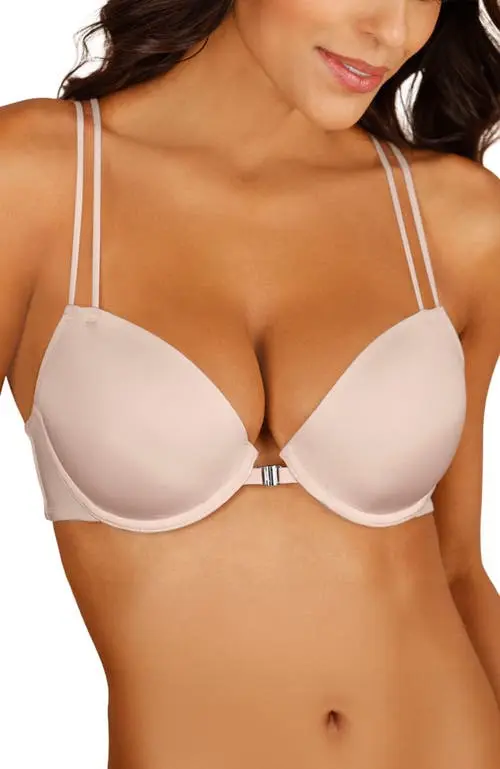 LASCANA Strappy Heart Push Up Bra - Rose