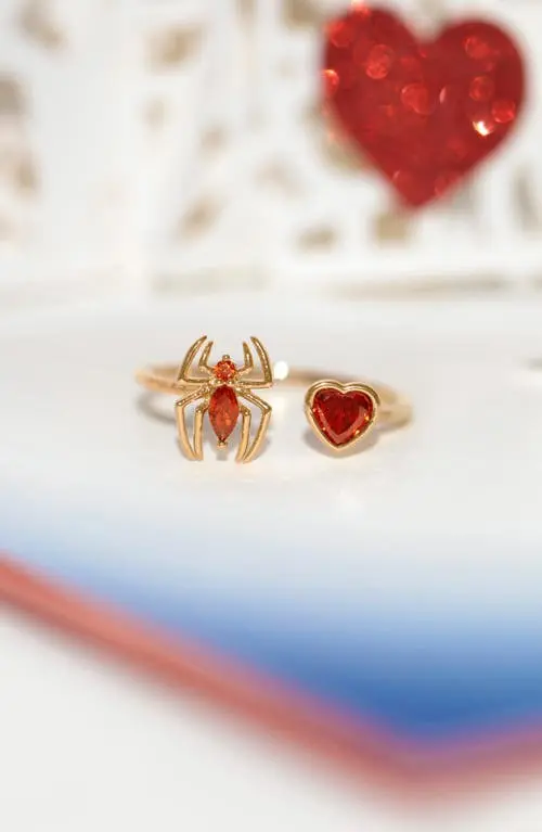 GIRLS CREW Spider-man Heart And Spider Ring