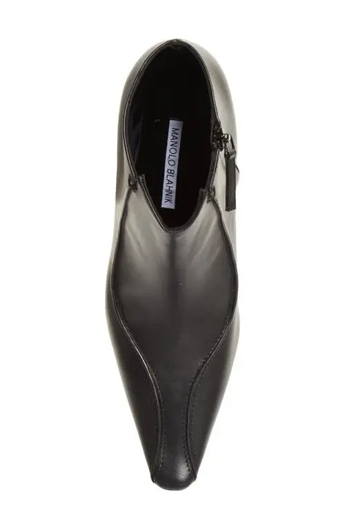 Manolo Blahnik Milleta Almond Toe Bootie