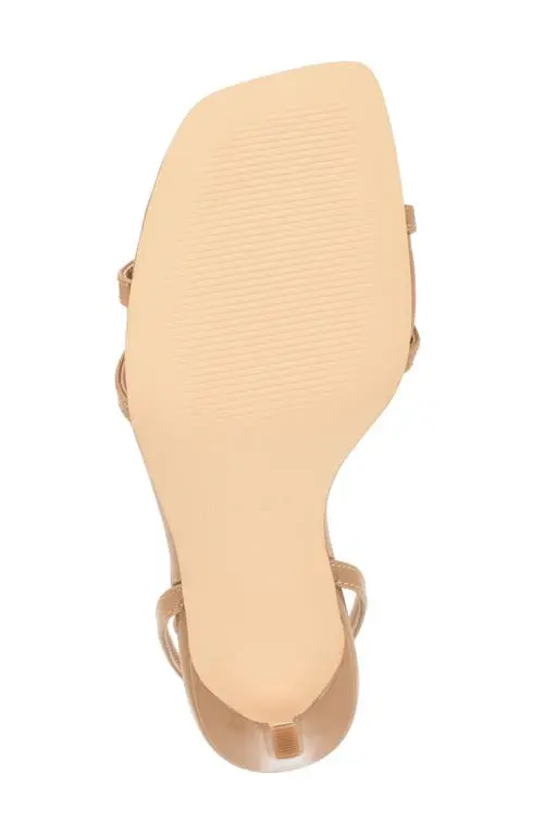 Nine West Penelope Strappy Sandal - Medium Natural