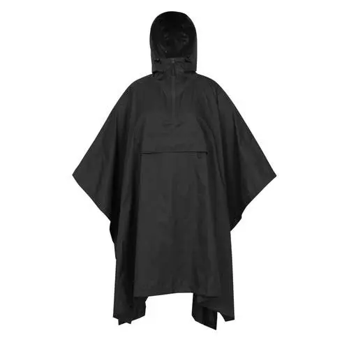 Mountain Warehouse Pakka Waterproof Poncho - Black
