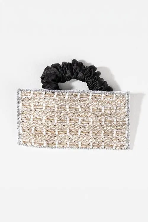 HAIR DRAMA CO Embellished Ponytail Holder