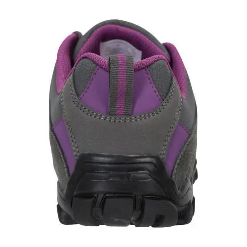 Mountain Warehouse Belfour Suede Waterproof Walking Shoes - Gray