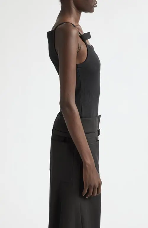 COURREGES 90s Rib Strap Tank