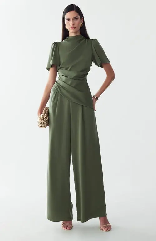 WILLA Pika Jumpsuit - Moss Green