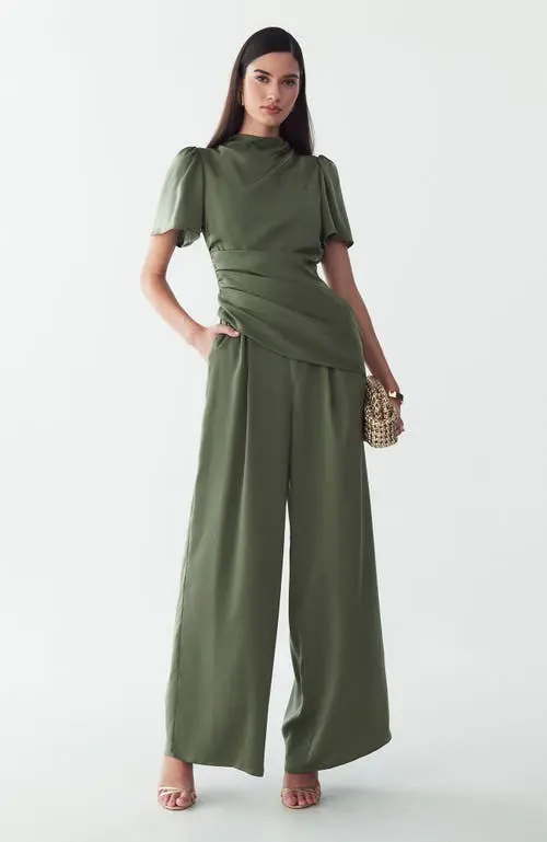 WILLA Pika Jumpsuit - Moss Green