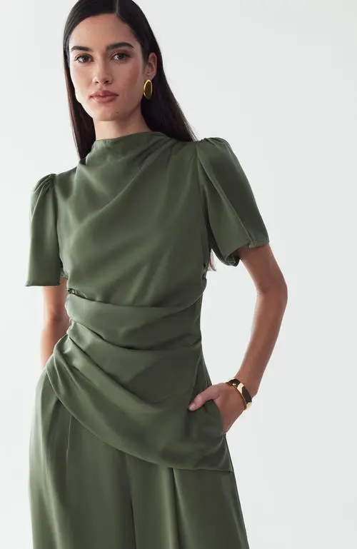 WILLA Pika Jumpsuit - Moss Green