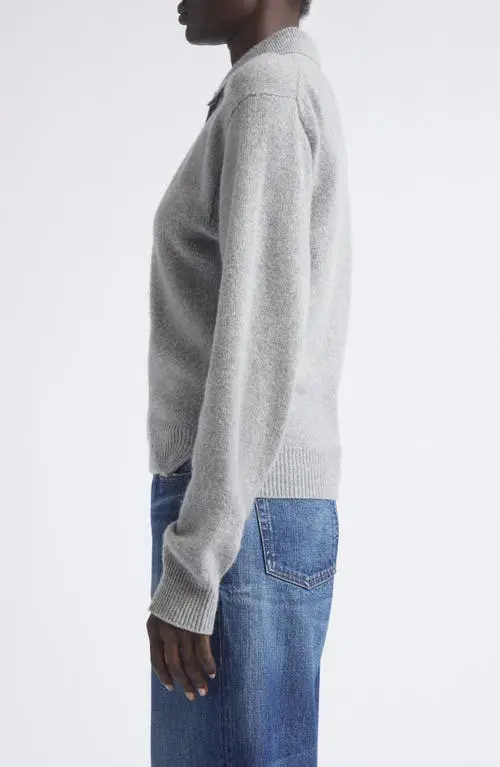 HAIKURE Ash Johnny Collar Wool & Cashmere Sweater