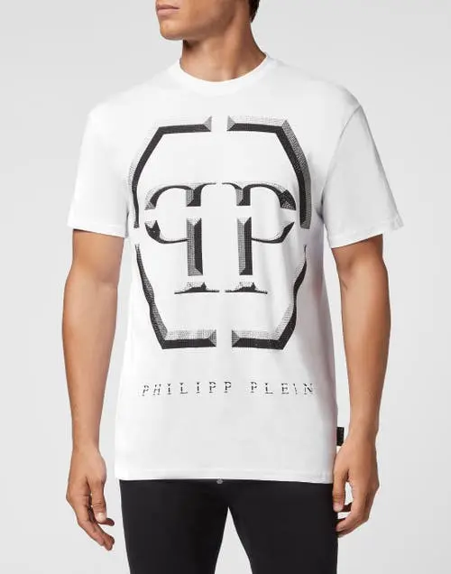 Philipp Plein T-shirt Round Neck Ss Comfort