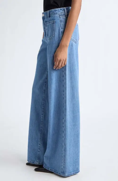L'AGENCE Delcan High Waist Wide Leg Jeans