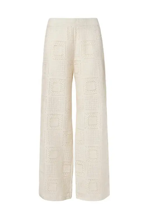 MALINA Aleya Wide Crochet Pants
