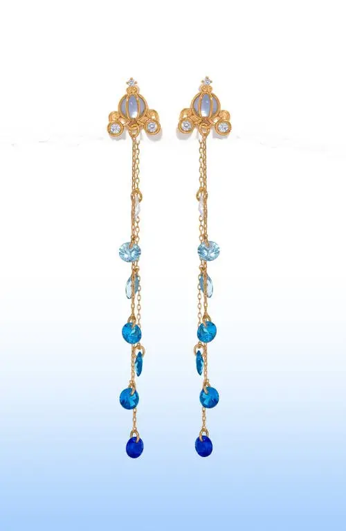 GIRLS CREW Disney Cinderella Drop Earrings - Gold