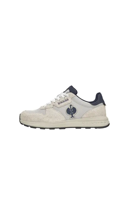 STRAUSS Canberra Steel Toe Work Shoe - Silver