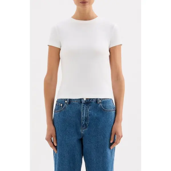 Nude Lucy Baby Tee - White
