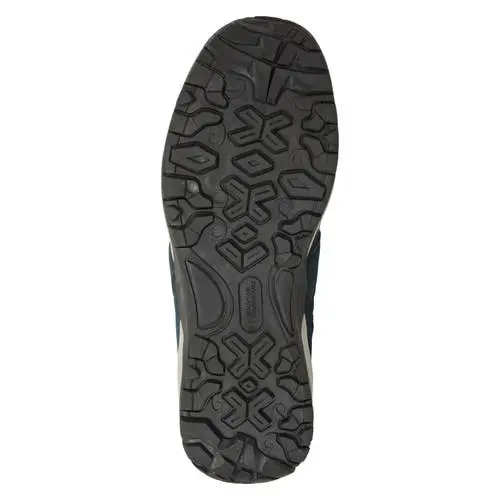 Mountain Warehouse Direction Ii Suede Wide Walking Shoes - Navy