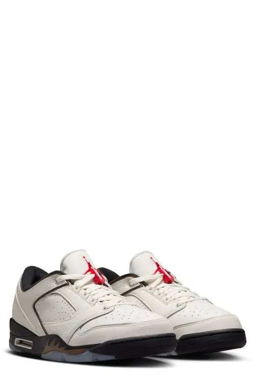 JORDAN Sixty Plus Low Basketball Sneaker - Phantom/university Red