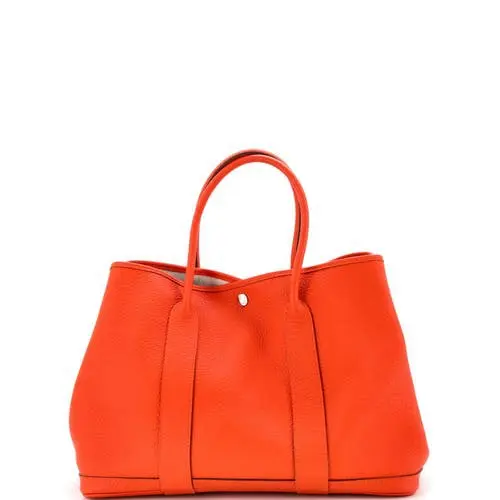 Hermès Garden Party Tote Leather 36 - Orange