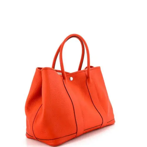 Hermès Garden Party Tote Leather 36 - Orange