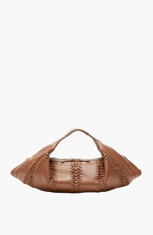 3.1 Phillip Lim Leather Craft Luna Bag - Camel