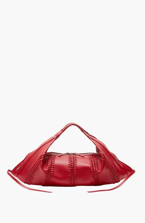 3.1 Phillip Lim Leather Craft Luna Bag - Lipstick