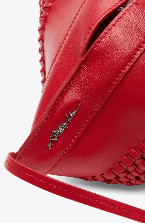 3.1 Phillip Lim Leather Craft Luna Bag - Lipstick