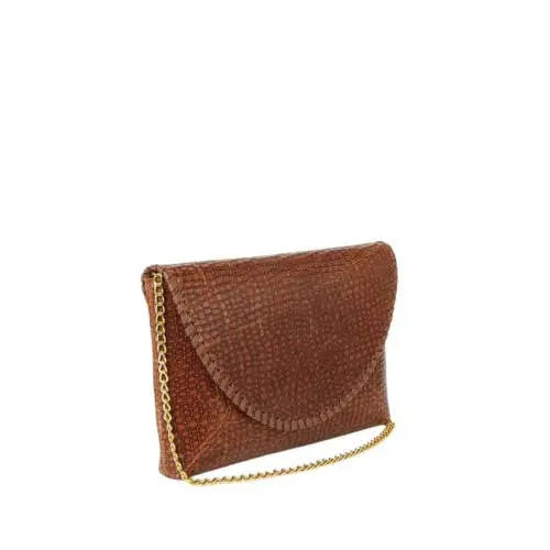 SARAH STEWART The Cammy Leather Handbag - Brown