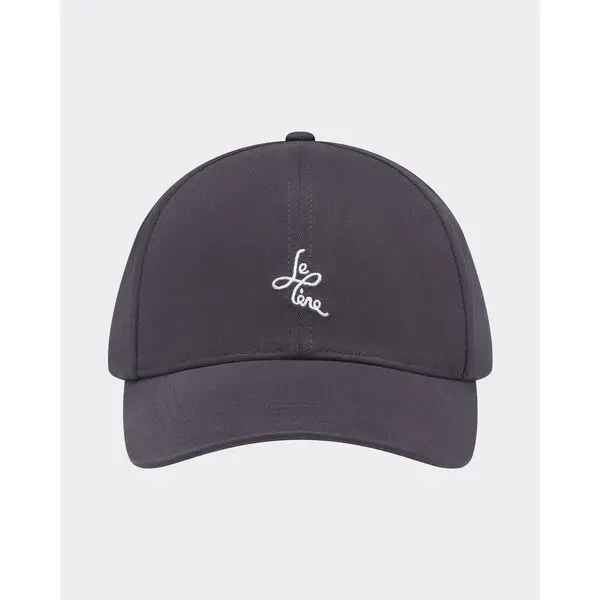 LE PERE Le Père Baseball Cap With Embroidered Logo - Navy
