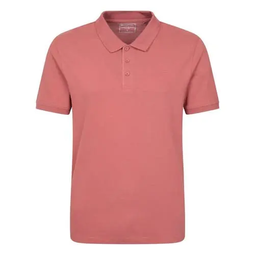 Mountain Warehouse Dawnay Textured Pique Polo Shirt - Rust