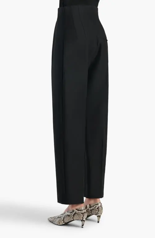 Khaite Somera Wool & Silk Cady Pants