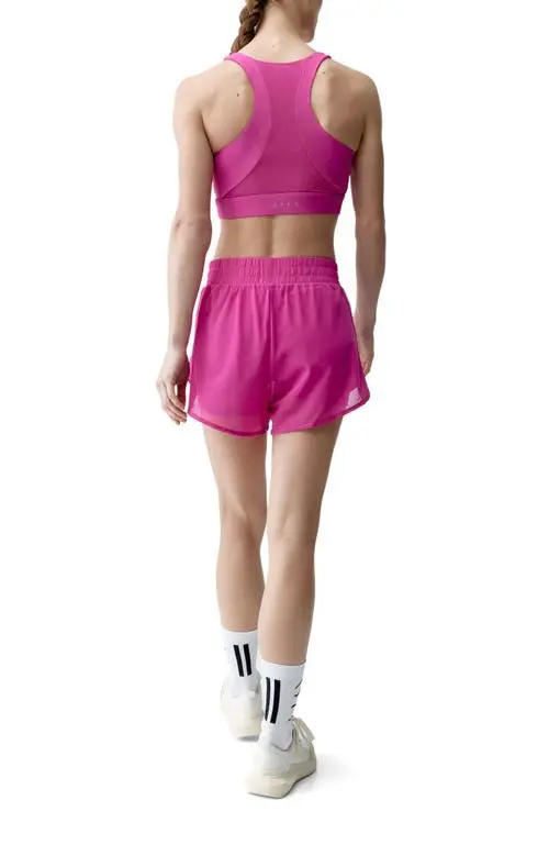 BORN LIVING YOGA Padma 2.0 High-support Performance Sports Top - Fuxia