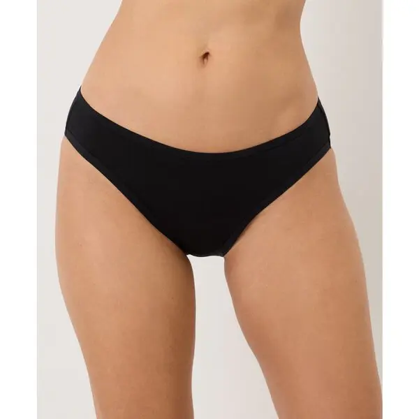 PACT Everyday Best Sellers 3-pack Organic Cotton Bikini Briefs - Black