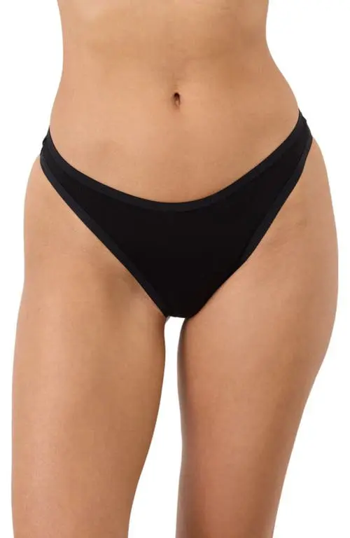 PACT Organic Cotton Everyday Underwear Variety 3-pack - Black