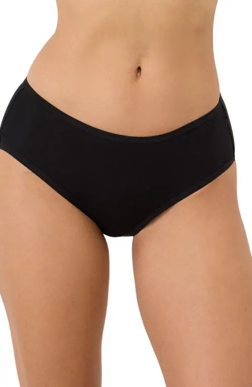 PACT Organic Cotton Everyday Underwear Variety 3-pack - Black