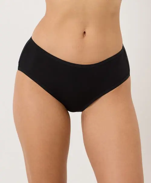 PACT Organic Cotton Everyday Underwear Variety 3-pack - Black