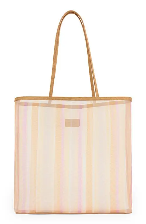 MANSUR GAVRIEL Large Filo Stripe Mesh Tote