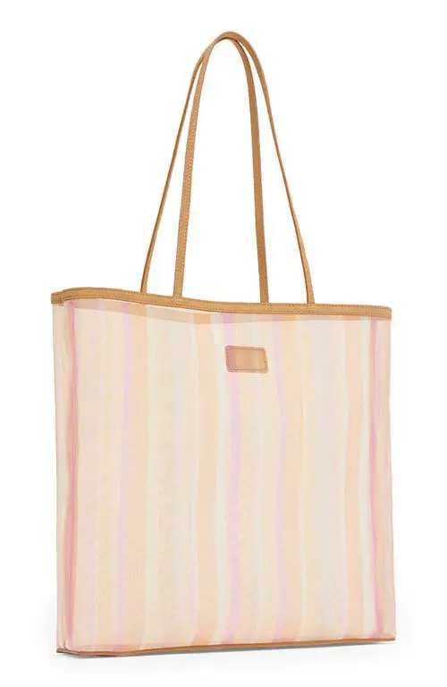MANSUR GAVRIEL Large Filo Stripe Mesh Tote