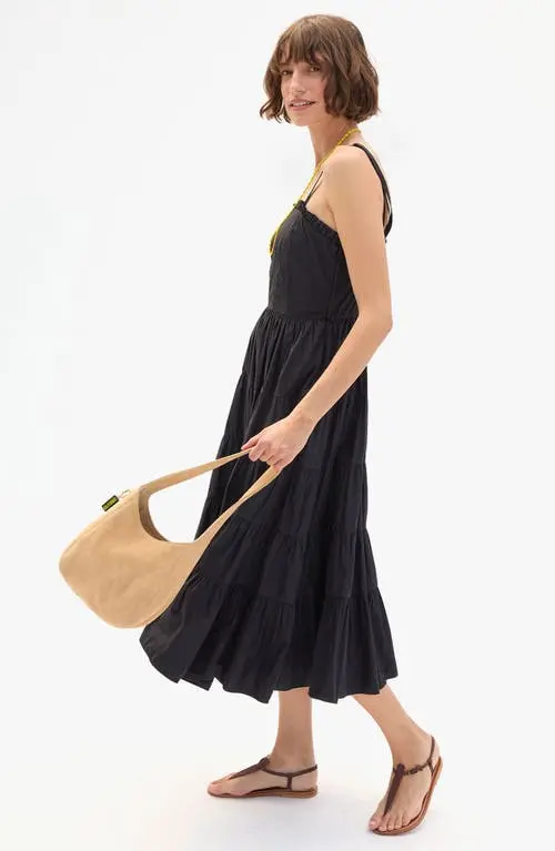 Clare V. Petit Bando Suede Hobo Bag